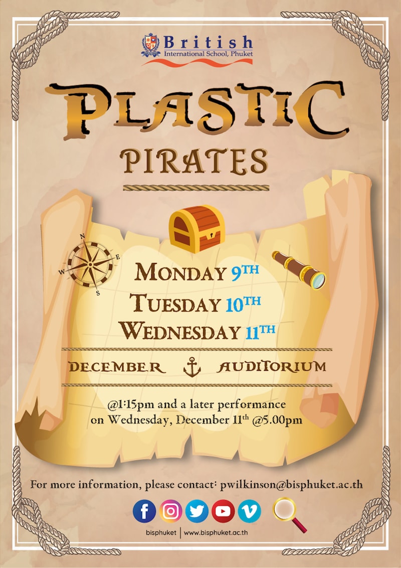 Primary's Plastic Pirates production today and other events | British ...