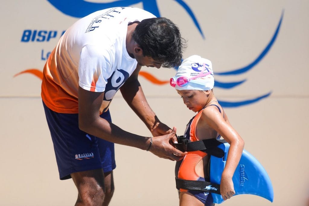 Cooling off at the LTS Swim League | British International School Phuket