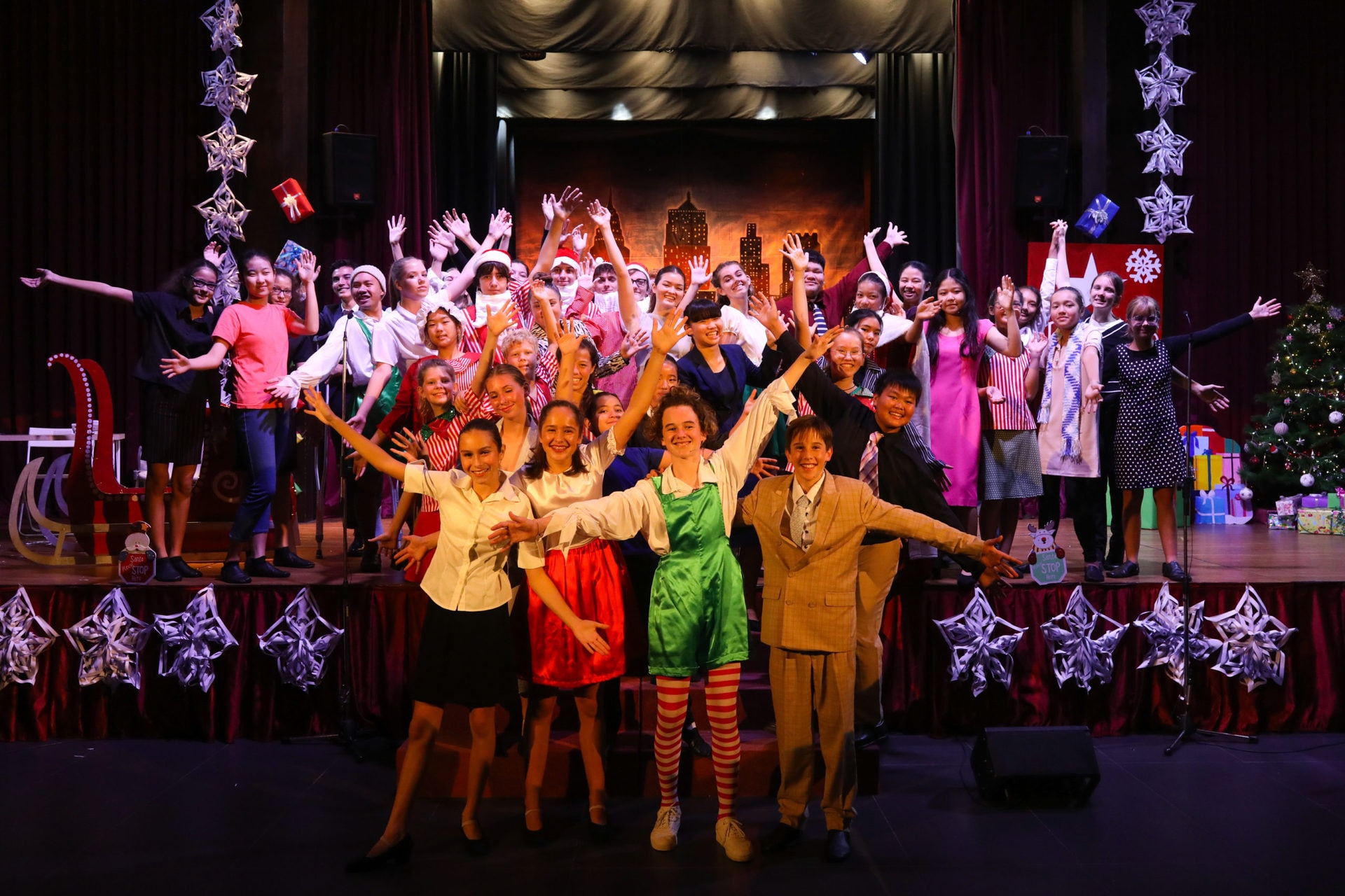 Video highlights of Elf the Musical | British International School Phuket