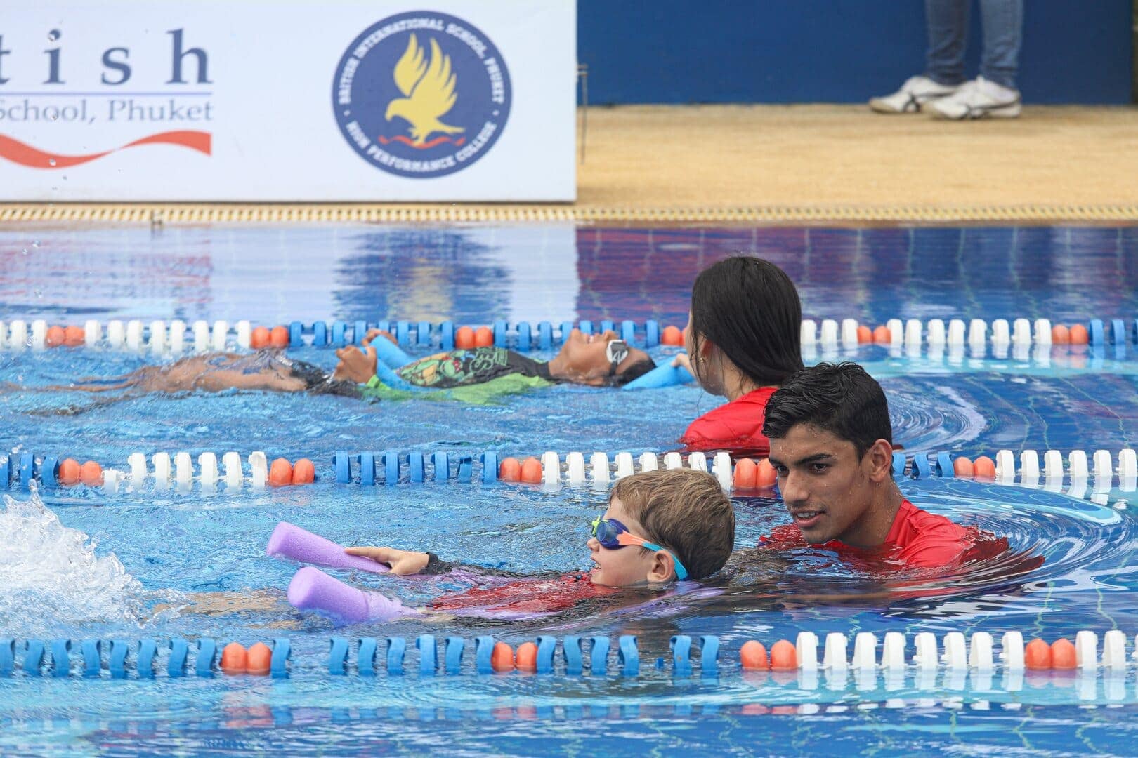 Fun and friendship at the Sea Eagles LTS Swim League | British ...