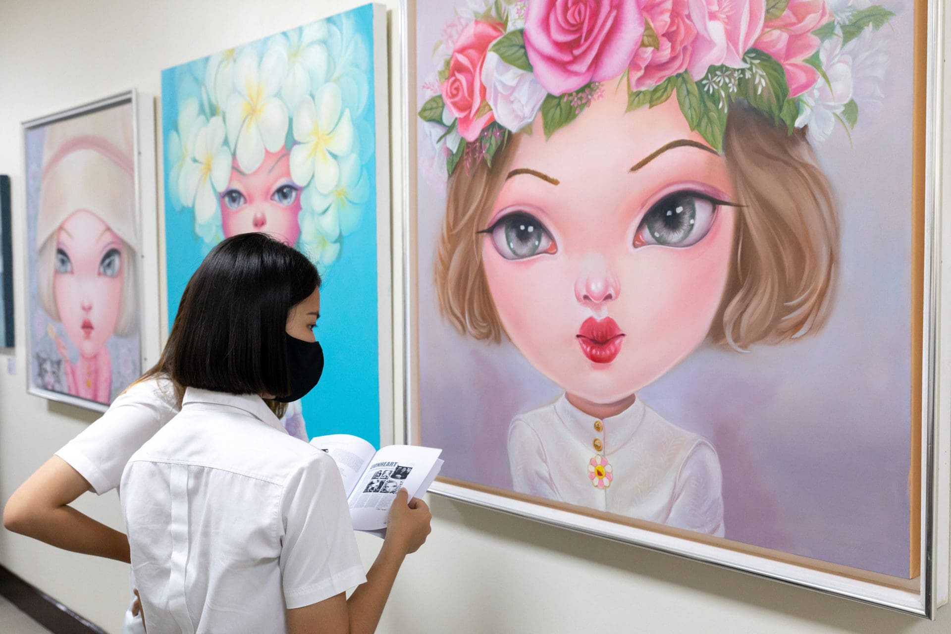 Virtual tour of IB Visual Arts Exhibition 2021 | British International ...