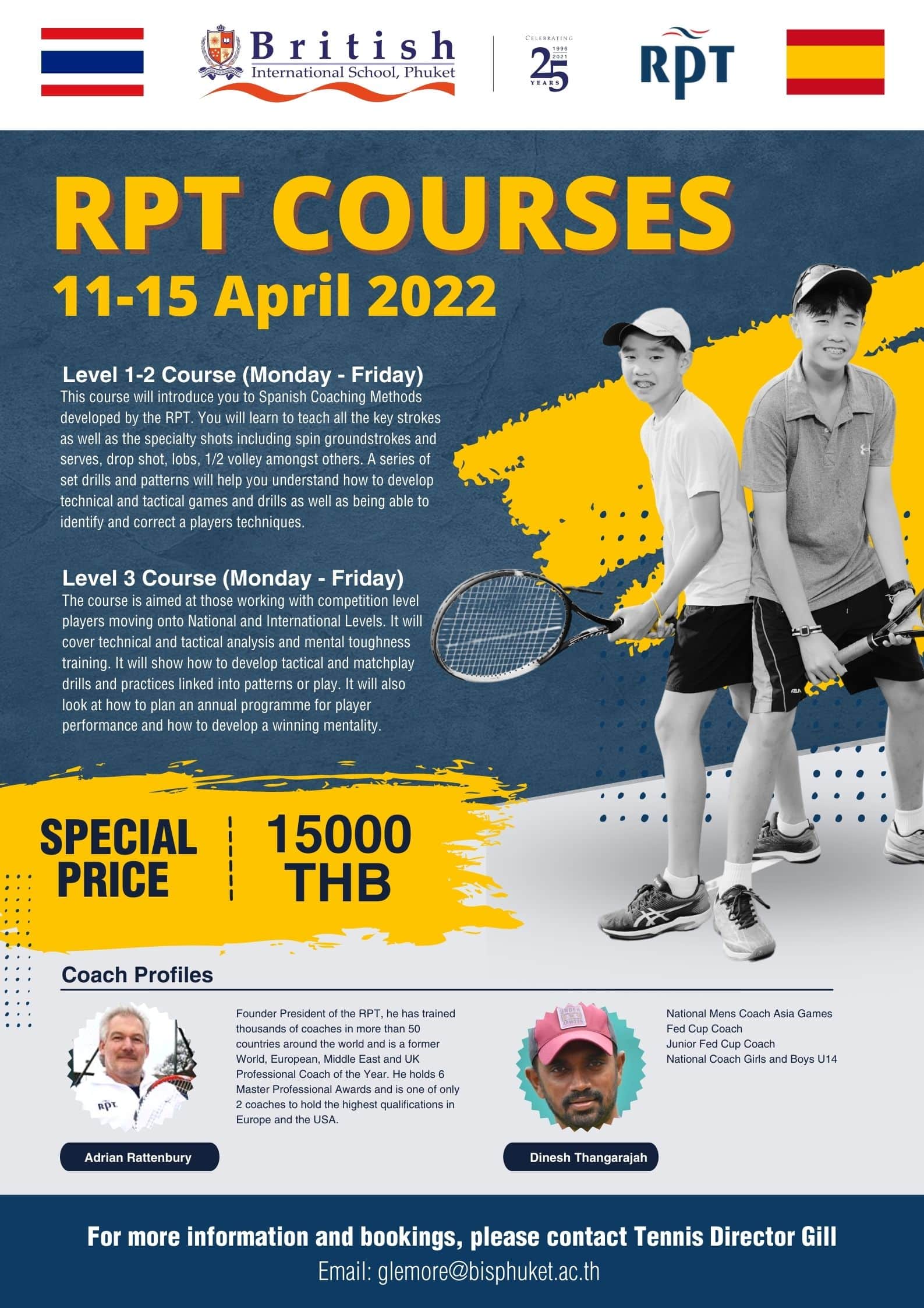 Join BISP Tennis for Exclusive RPT Coaching Courses | British ...