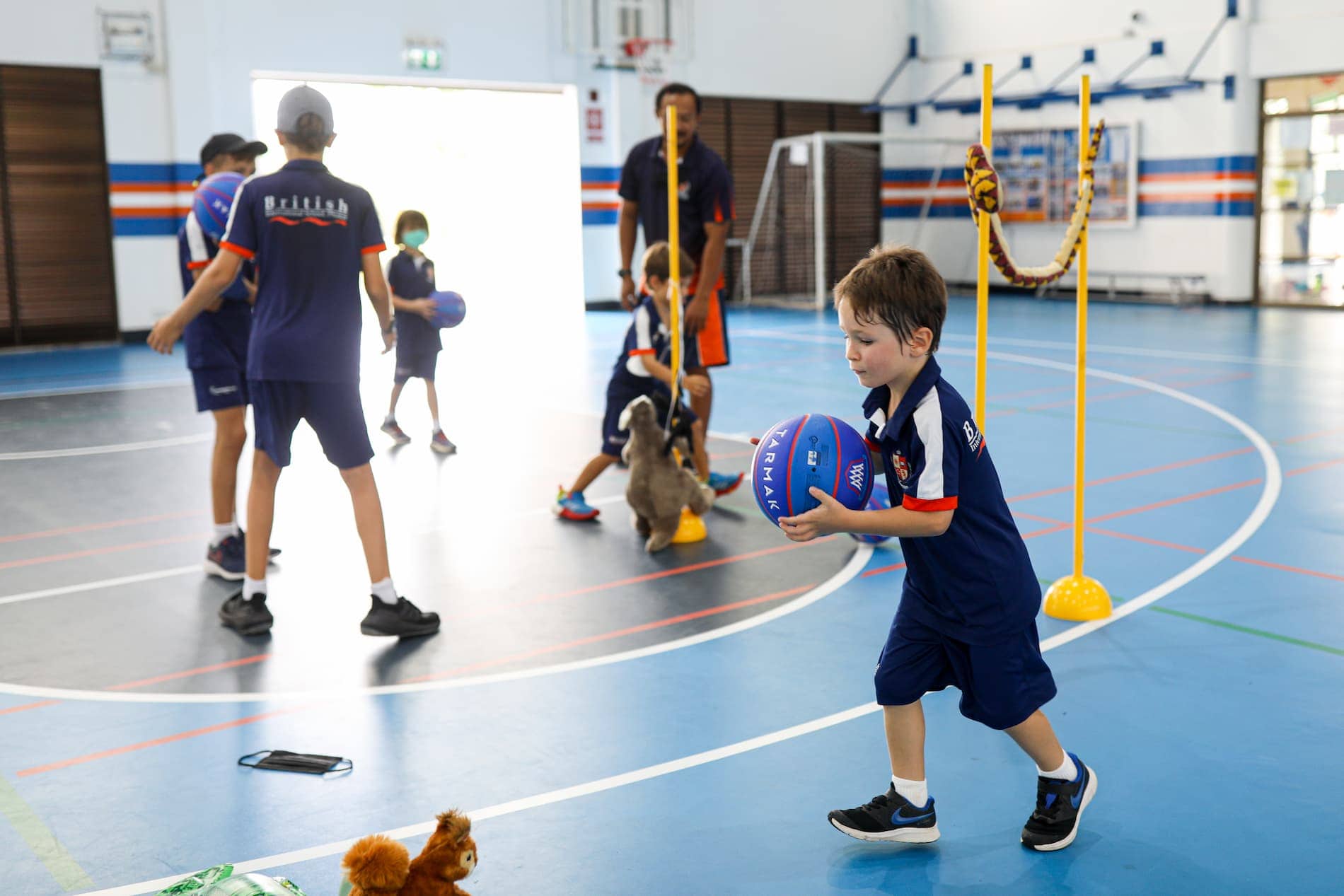 Year 6 Wellbeing Leaders lead KS1 PE Lessons | British International ...