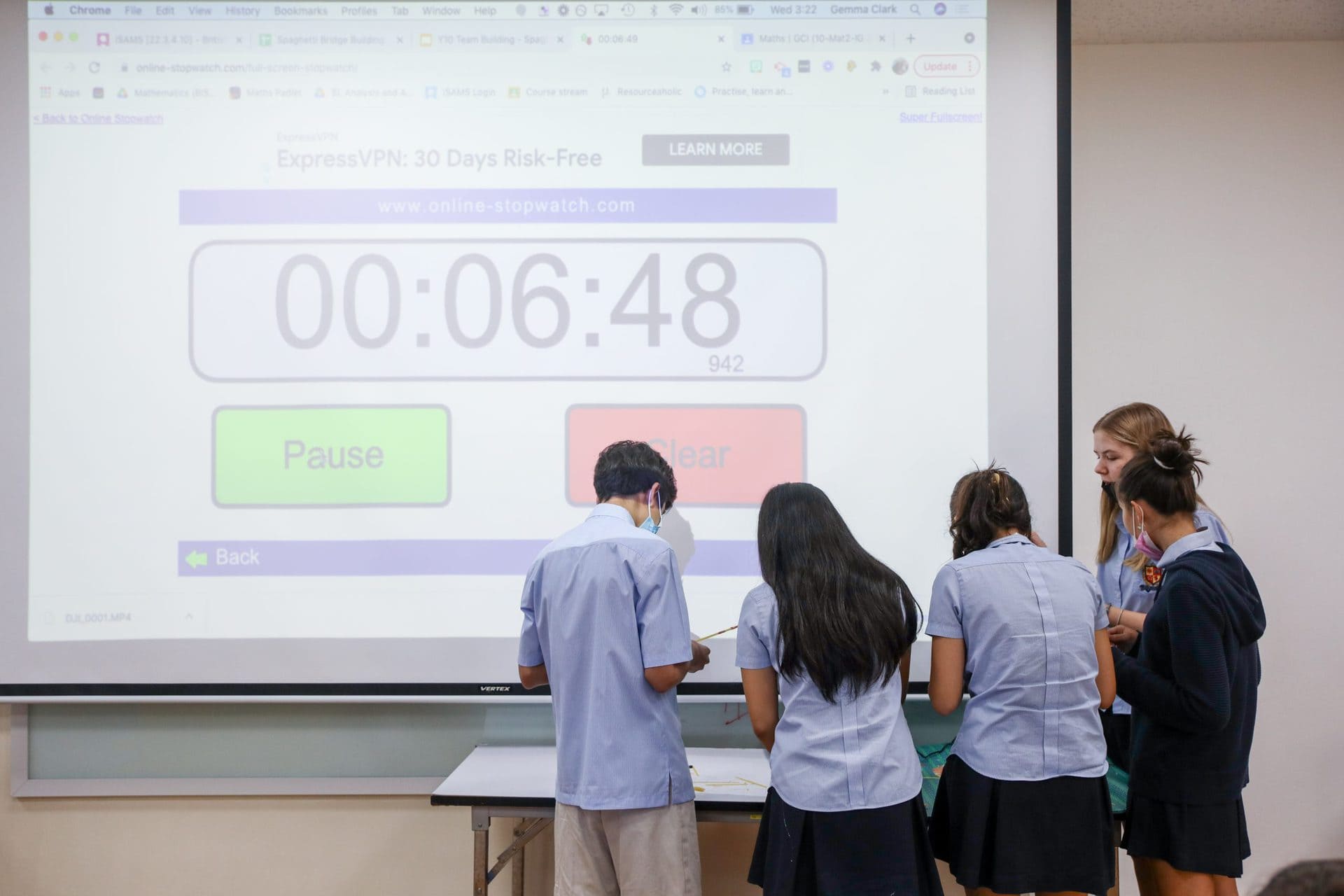 'Spaghetti Bridge Building' Encourages Team Building | British ...