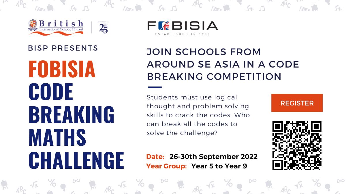 BISP to Host FOBISIA Maths Code Breaking Challenge | British ...