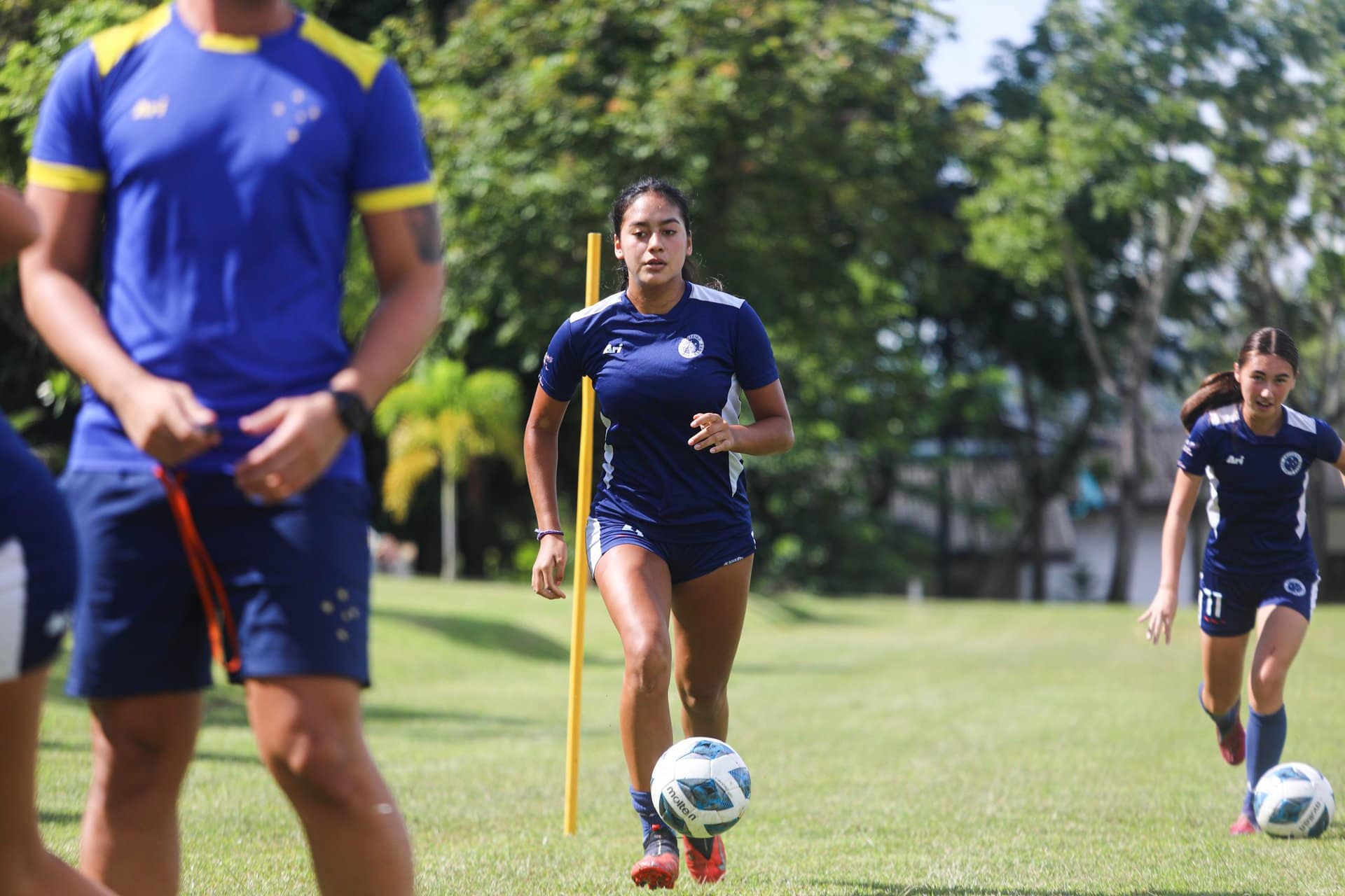U18 Girls Football Team Training for Upcoming Tournaments | British ...