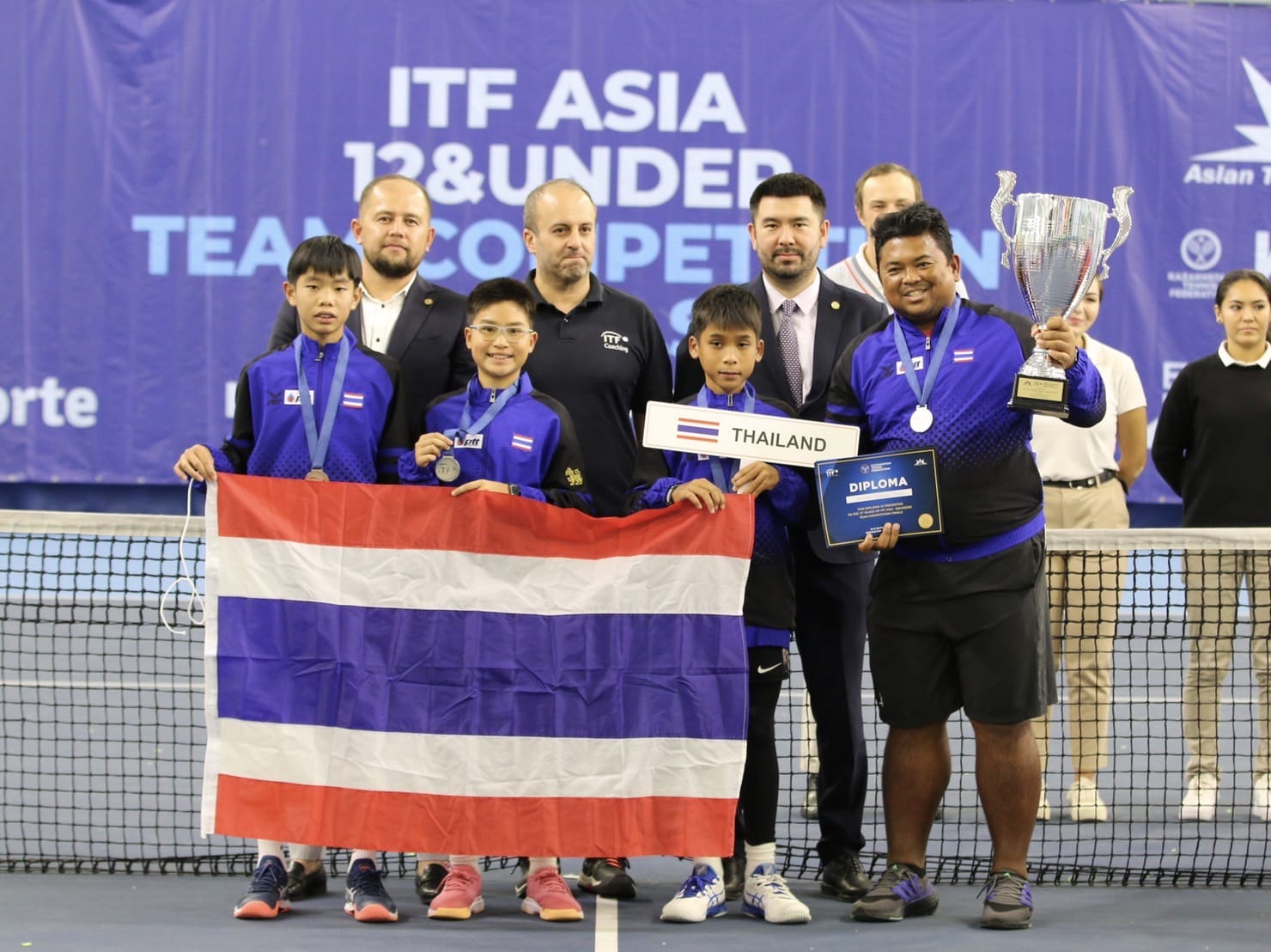 BISP Tennis Players Represent Thailand in ITF Asia Team Competitions ...
