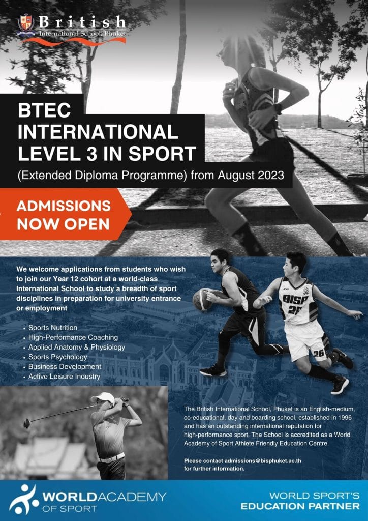 BISP to Offer BTEC International Level 3 in Sport | British ...
