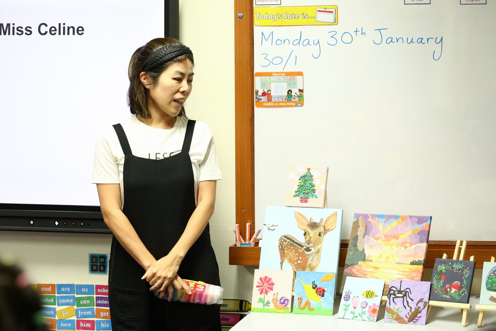 Year 2 Students Create Clay Art Masterpieces with Miss Celine | British ...