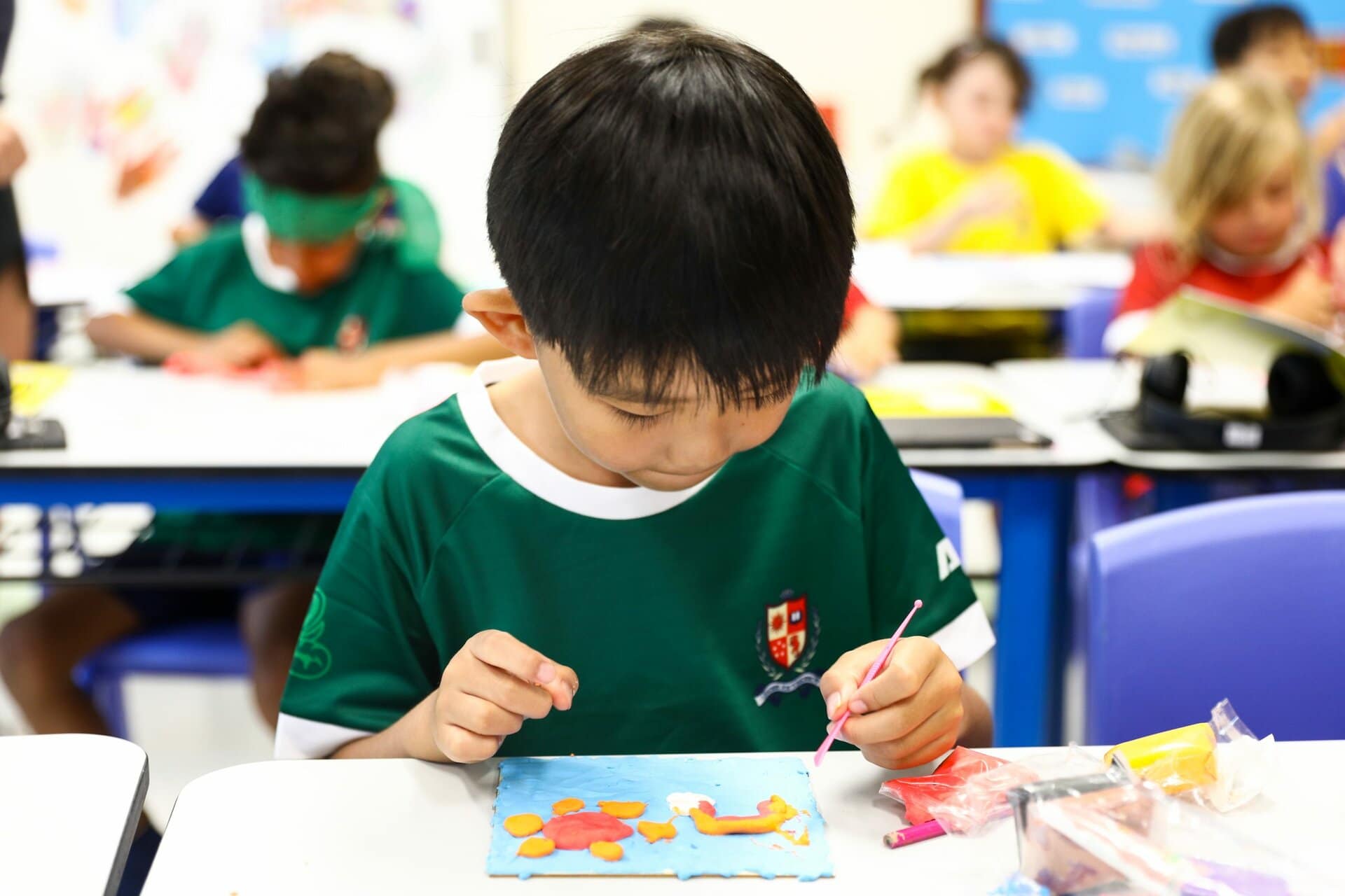 Year 2 Students Create Clay Art Masterpieces with Miss Celine | British ...