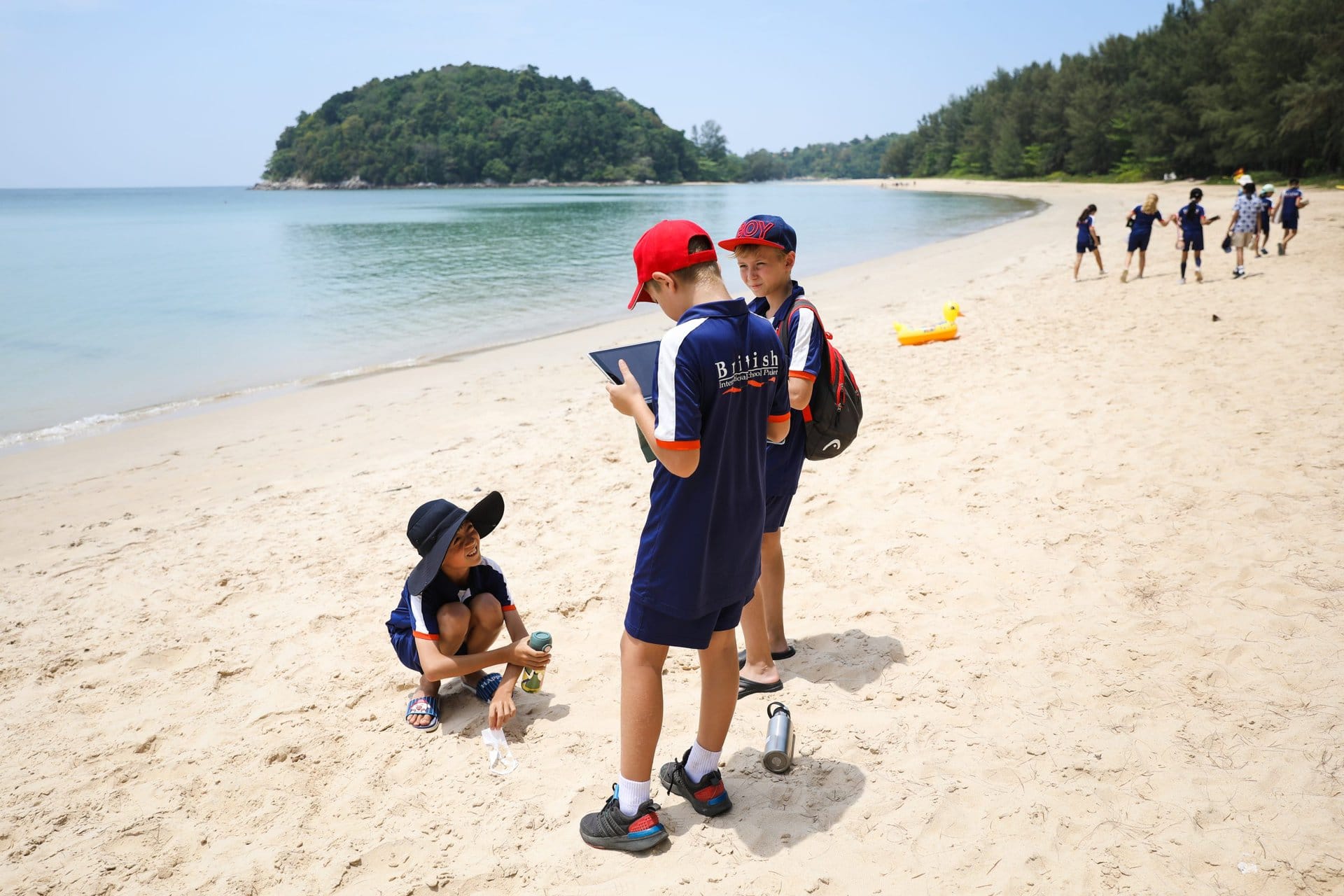 Students Take Part in Artistic Beach Clean | British International ...