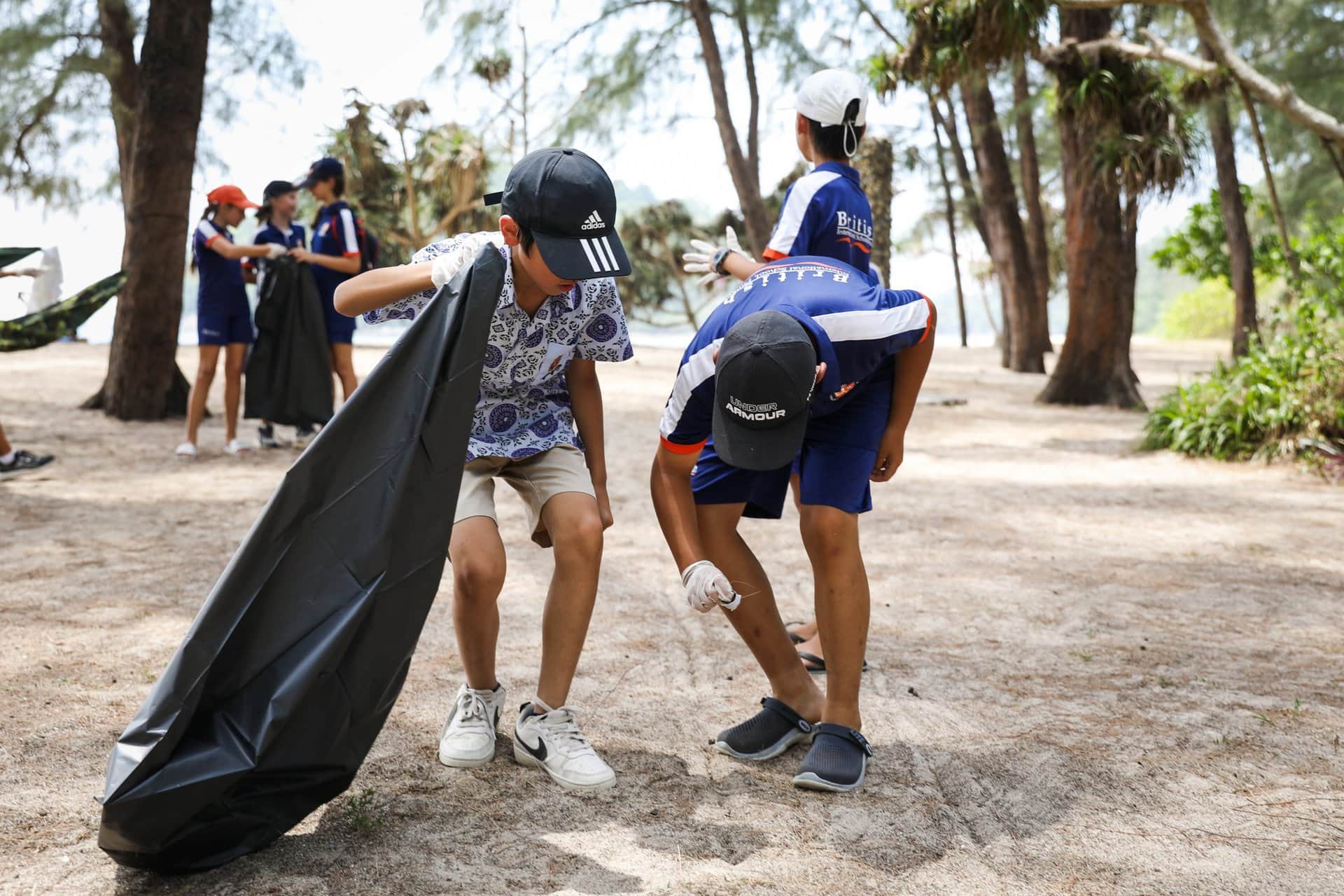 Students Take Part in Artistic Beach Clean | British International ...