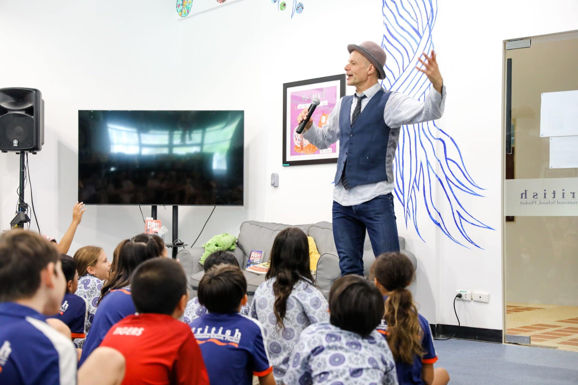 Guest Author Andrew Clover Visits BISP | British International School ...