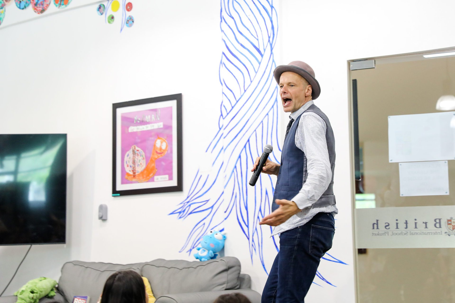 Guest Author Andrew Clover Visits BISP | British International School ...