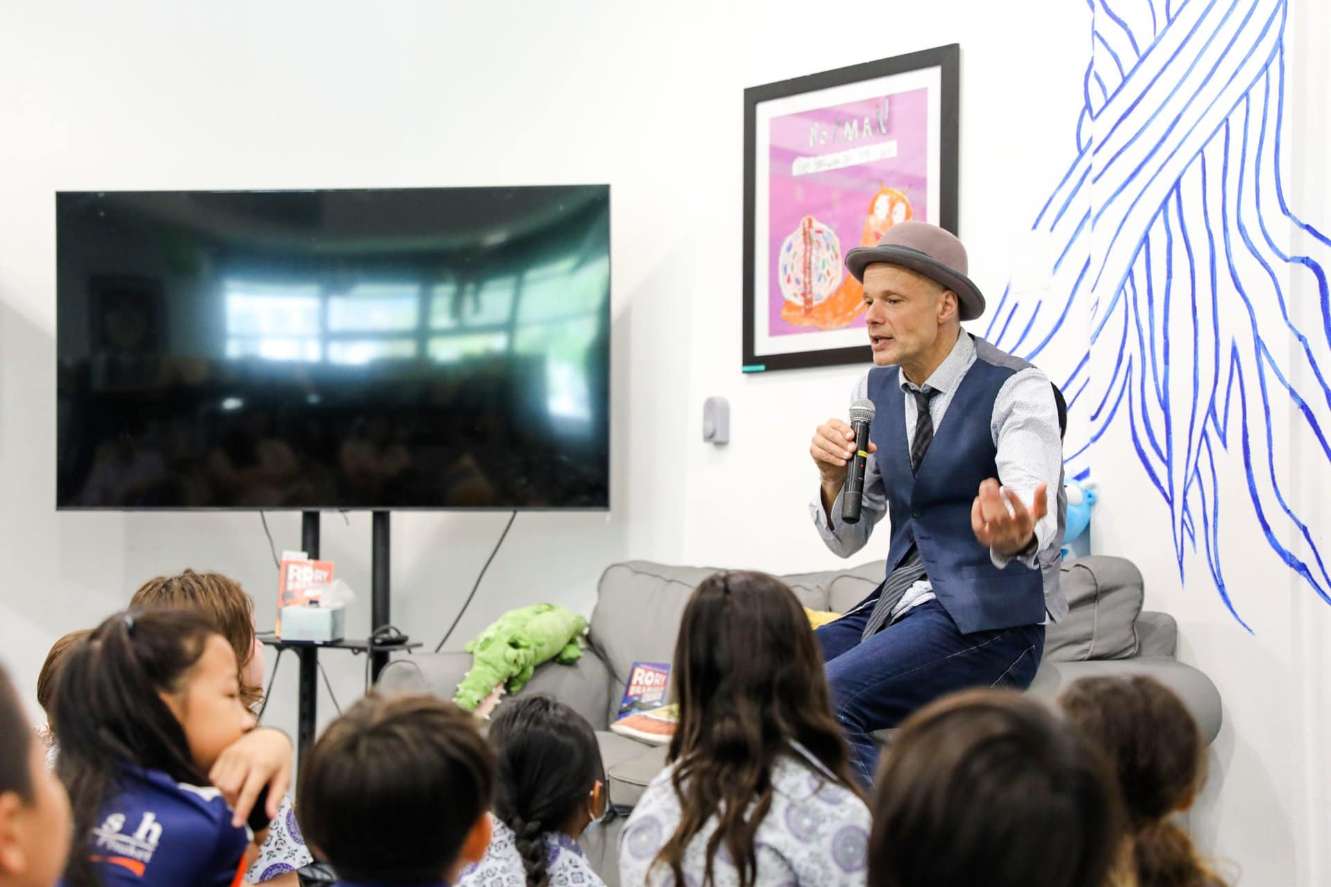 Guest Author Andrew Clover Visits BISP | British International School ...