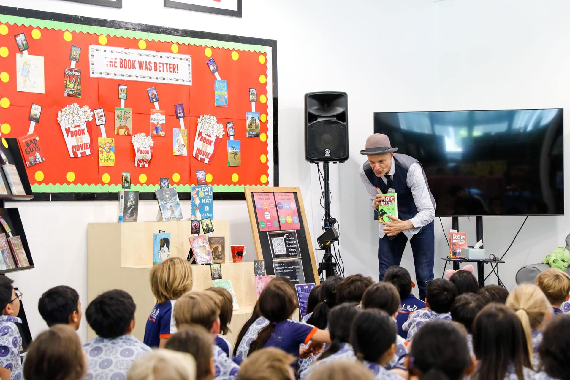 Guest Author Andrew Clover Visits BISP | British International School ...