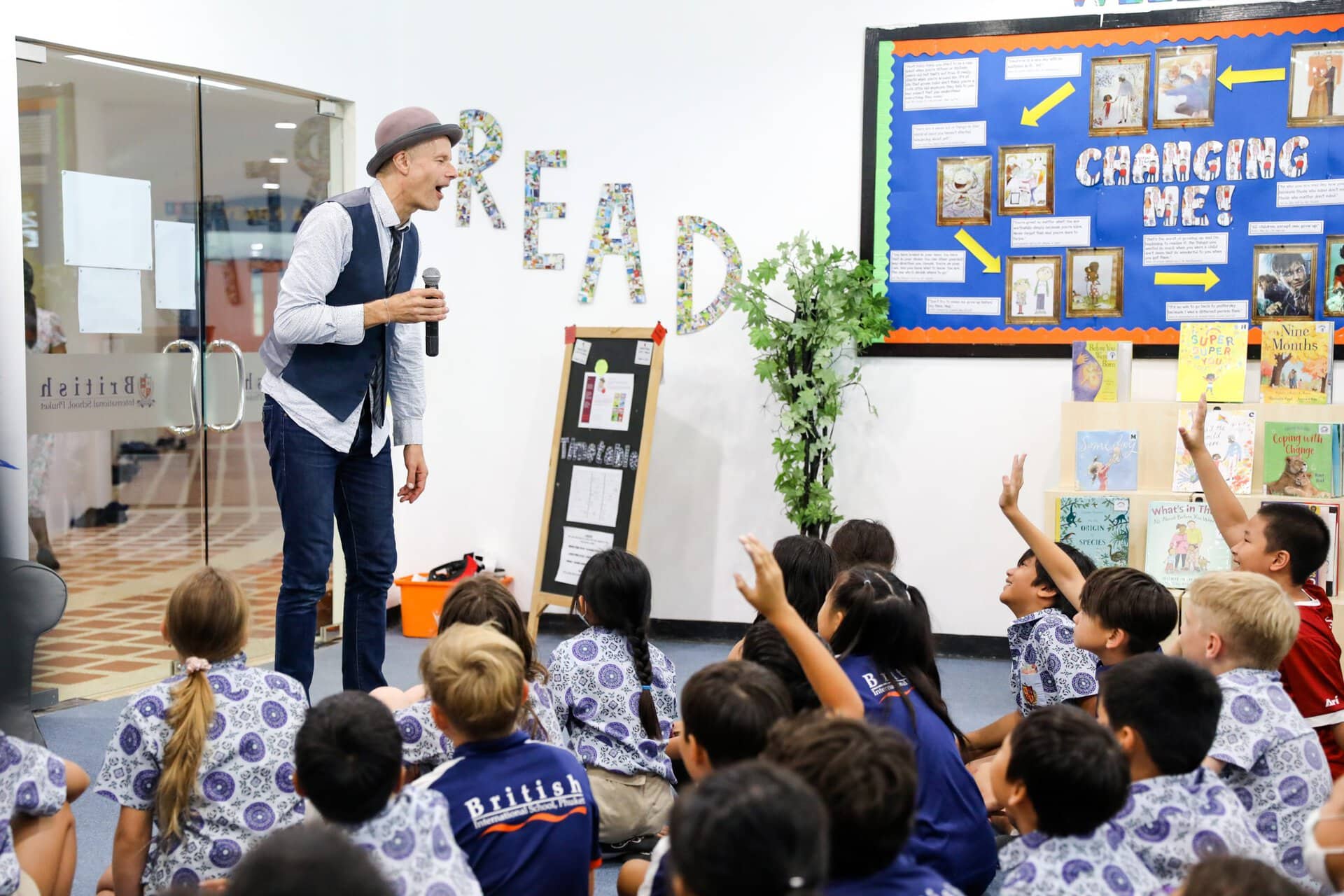 Guest Author Andrew Clover Visits BISP | British International School ...