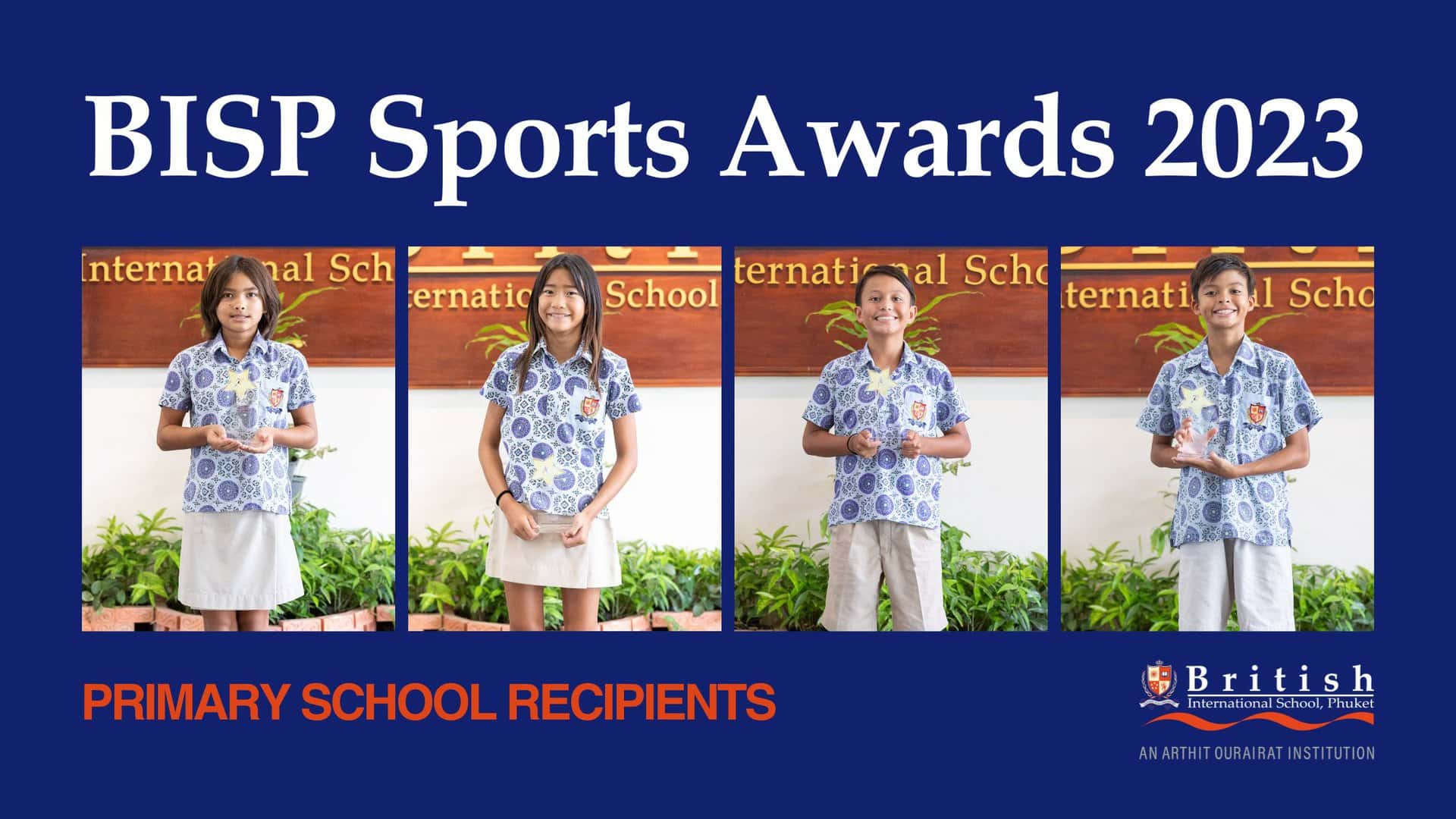 BISP 2023 Sports Awards Primary School Recipients | British ...