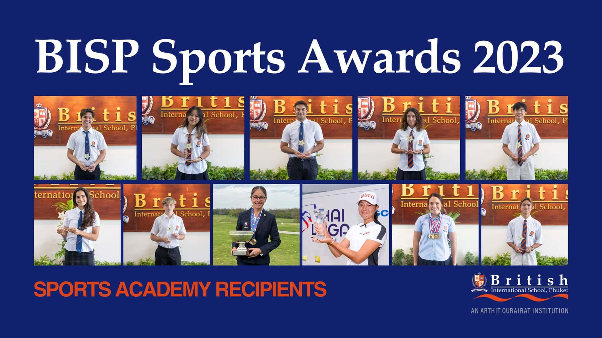 BISP 2023 Sports Awards Academy Recipients | British International ...
