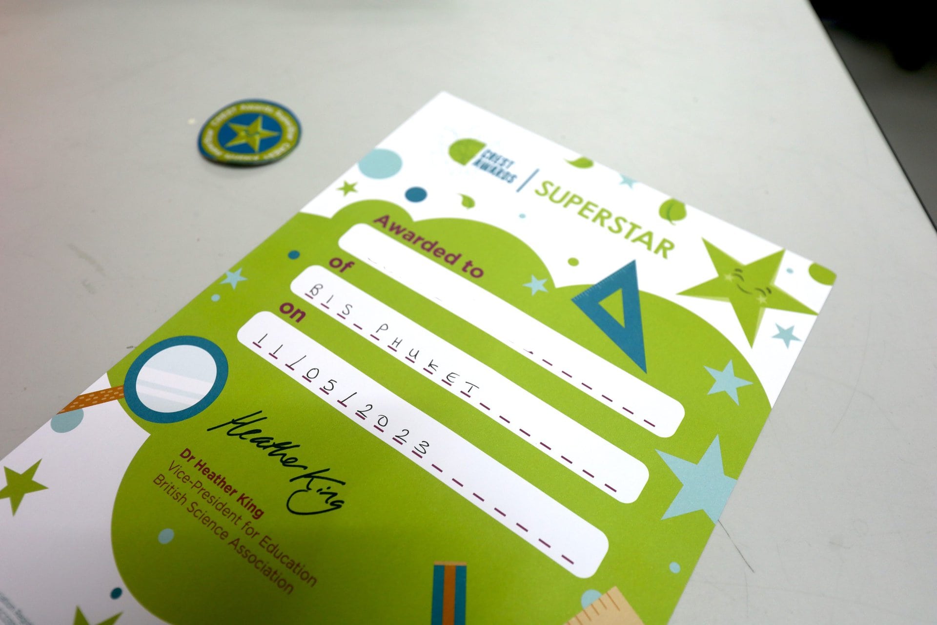 BISP Students Earn SuperStar CREST Awards | British International ...