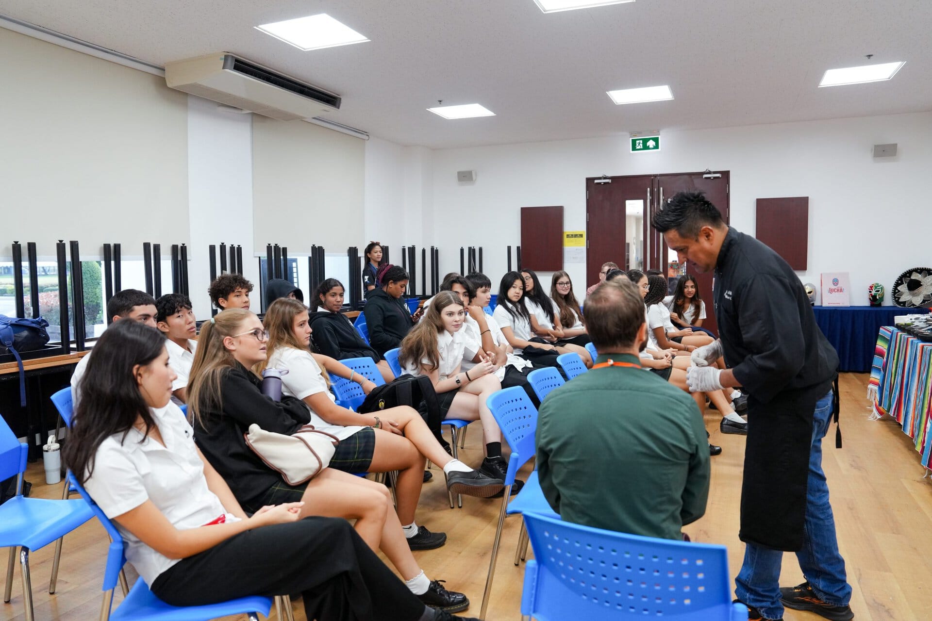 Spanish Language Students Take "Sabor-Cito" Tour with Chef Luis Villa ...