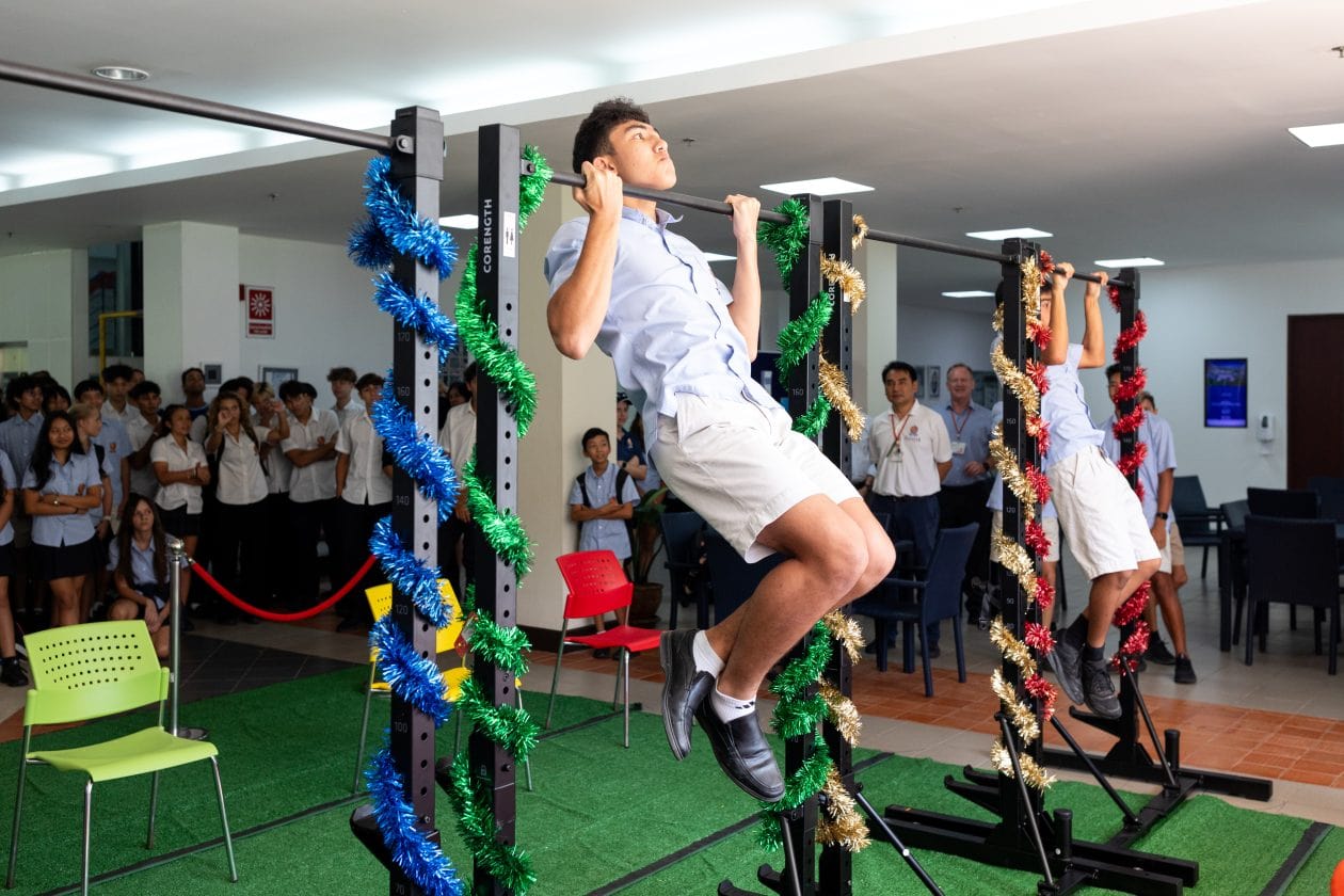 BISP Pumps Up the House Spirit with Pull-Up Competition | British ...