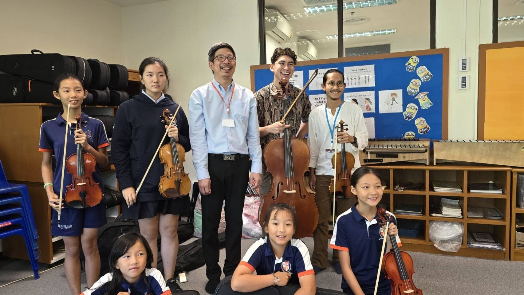 BISP Music Department Welcomes Professional Musicians to String ...