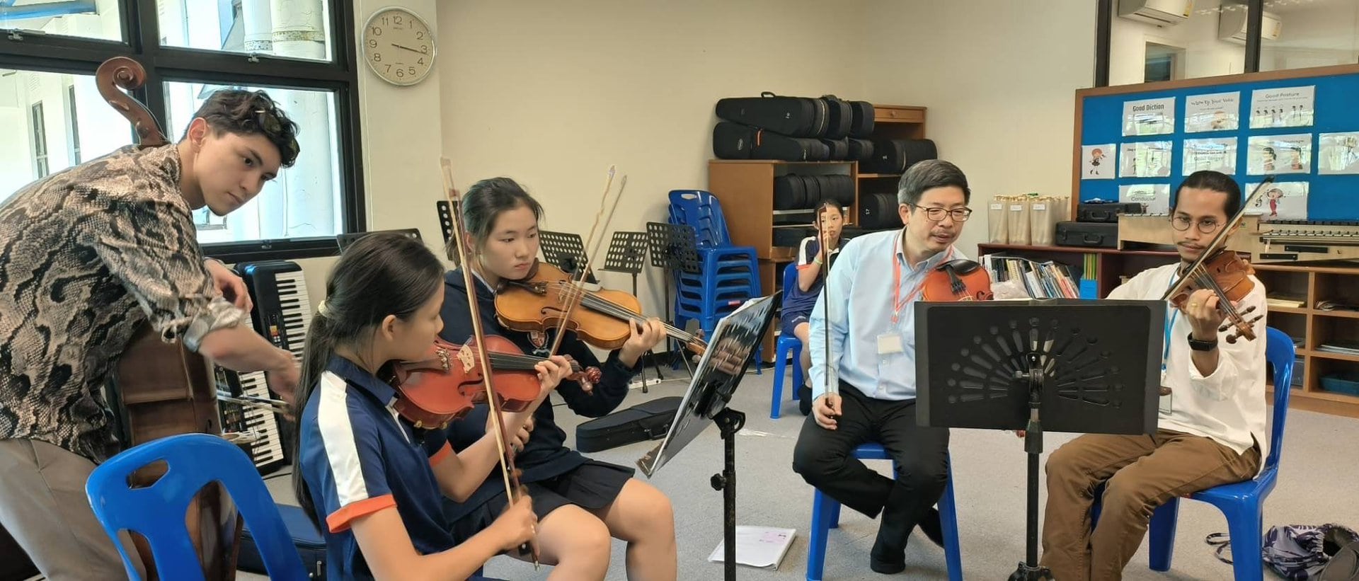 BISP Music Department Welcomes Professional Musicians to String ...