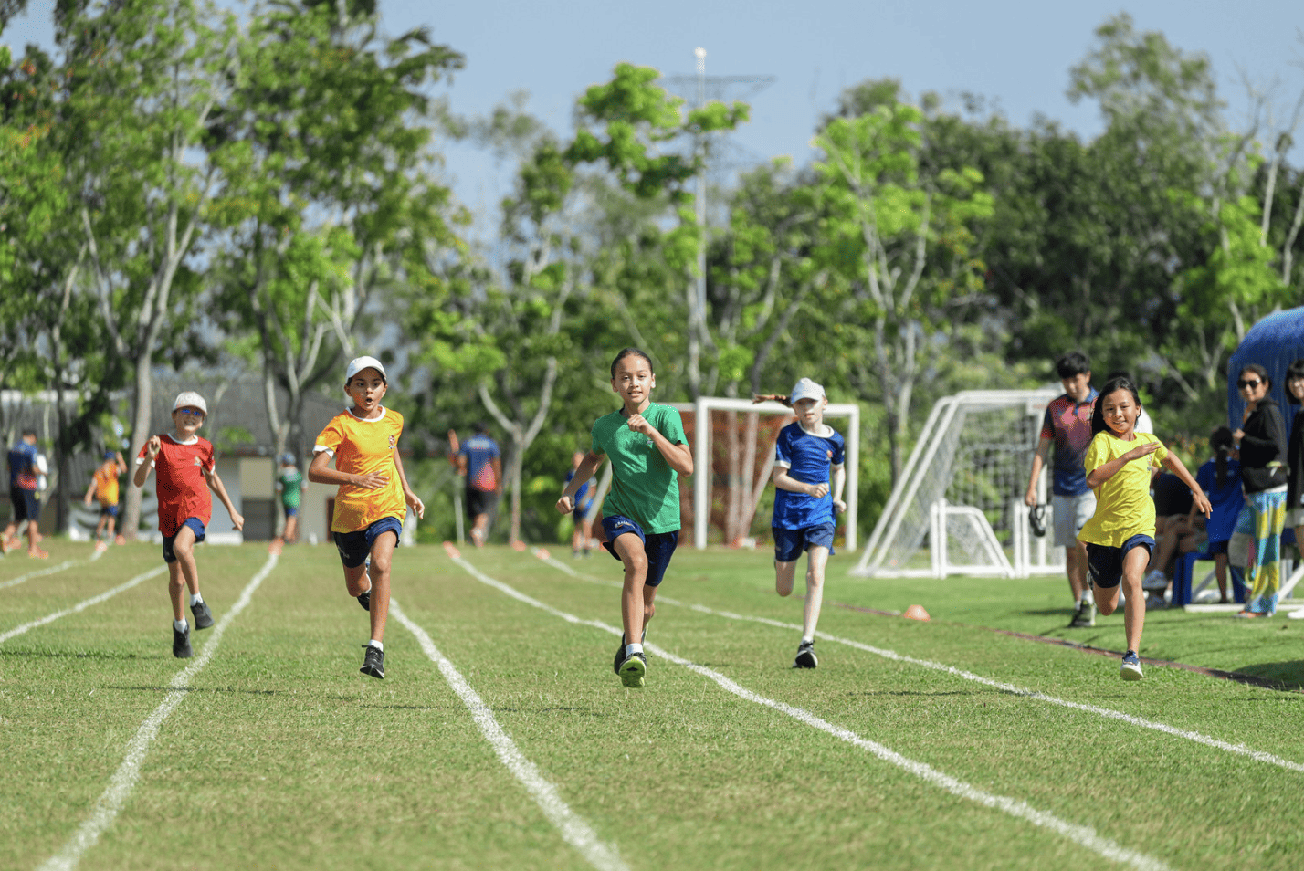 Students Throw, Jump and Run at the BISP KS2 Sports Day | British ...