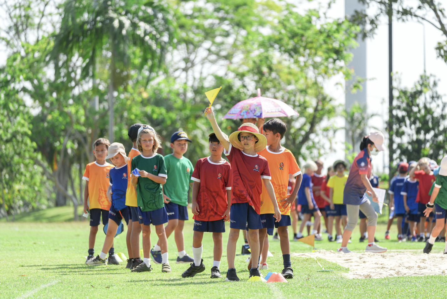 Students Throw, Jump and Run at the BISP KS2 Sports Day | British ...