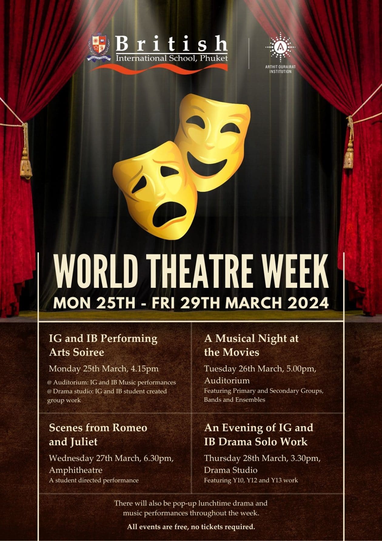 BISP to Celebrate Performing Arts/World Theatre Week | British ...