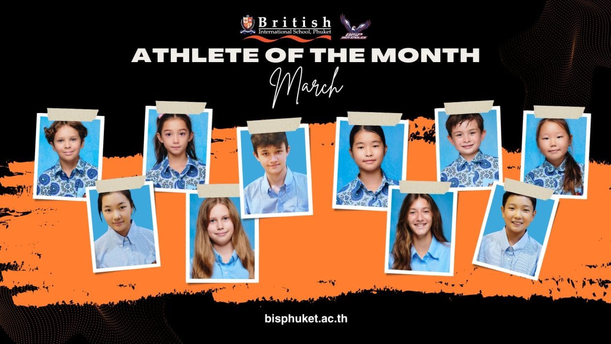 March 2024 Student-Athlete of the Month | British International School ...