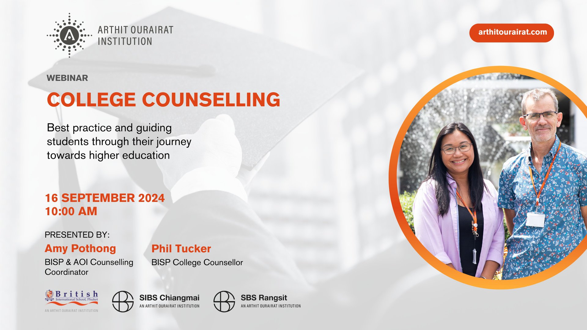 Webinar College Counselling Best Practice British International