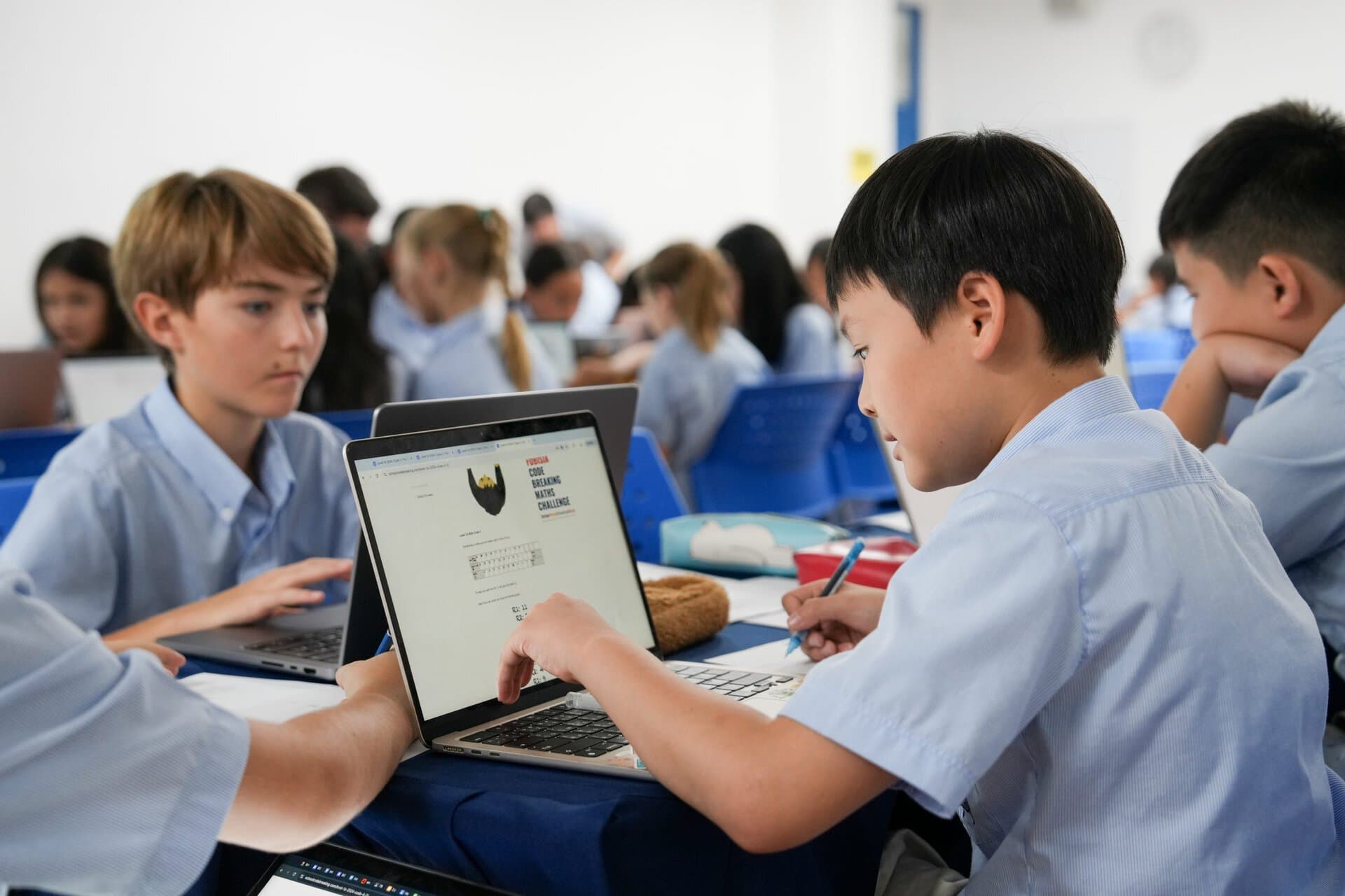 BISP Hosts Third Annual FOBISIA Code Breaking Math Challenge | British ...